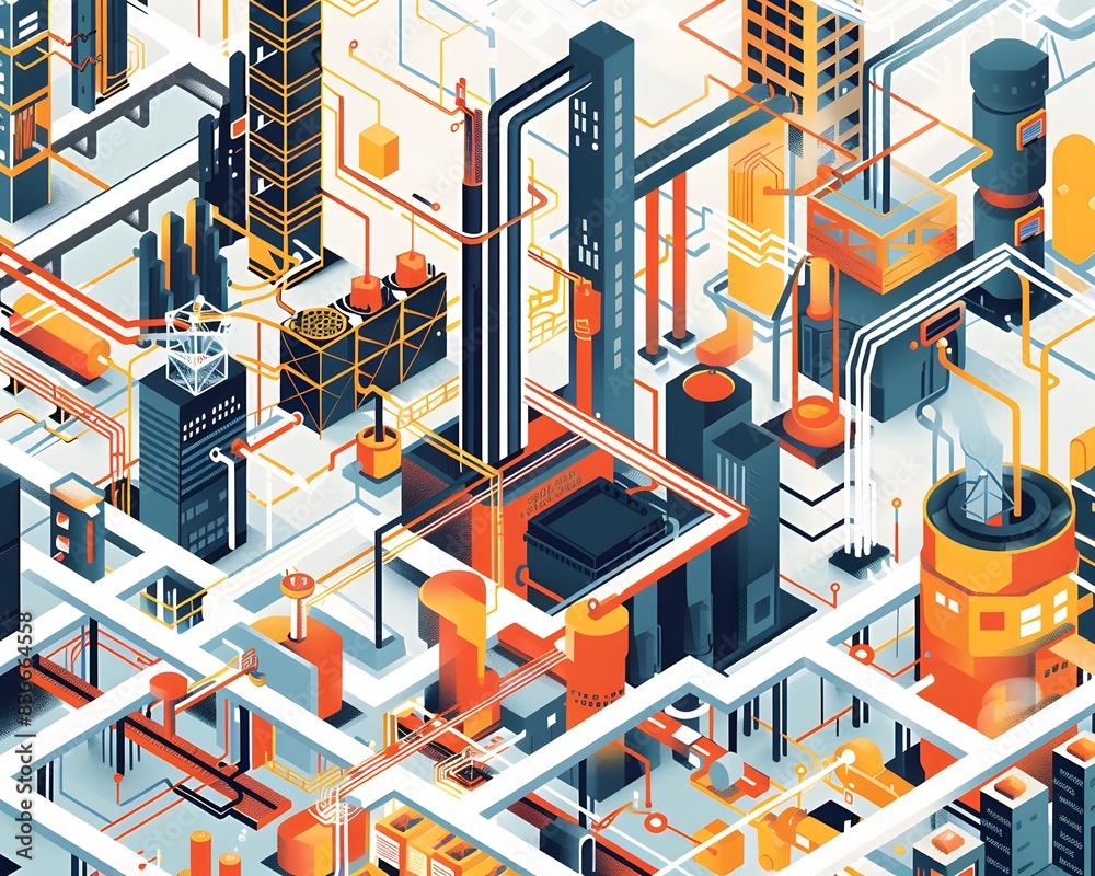 Illustration of Ensuring seamless data flow between different systems ...
