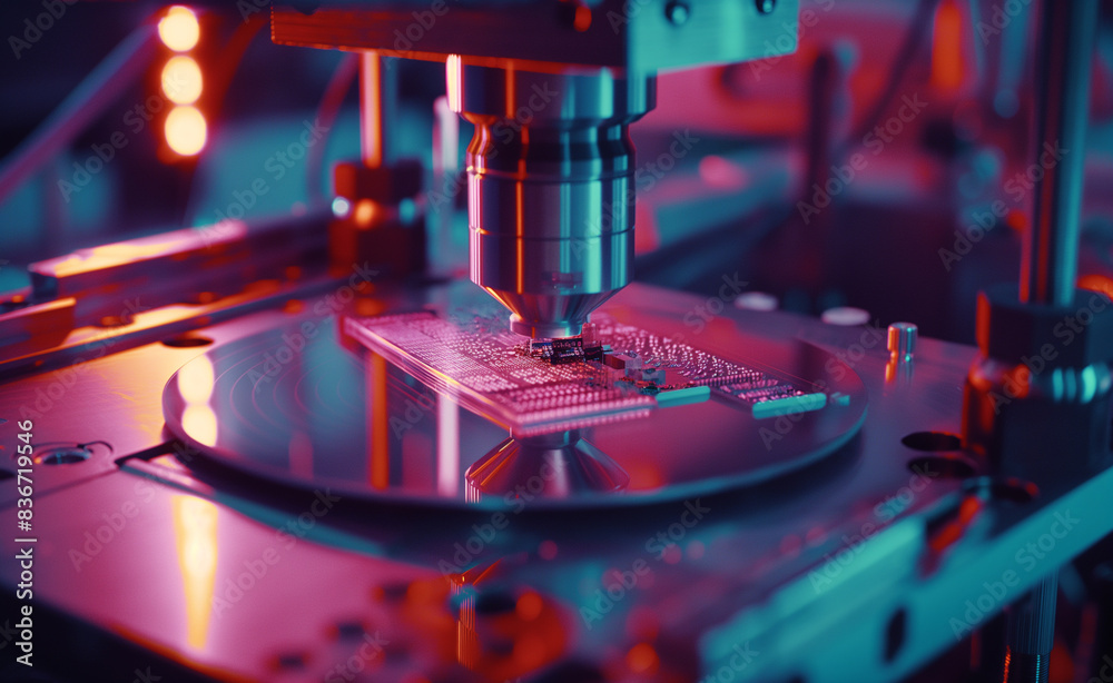 Extreme ultraviolet lithography (EUV) process in AI chip manufacturing ...