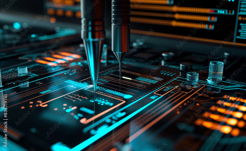 Atomic layer deposition (ALD) process in AI chip production, focusing ...