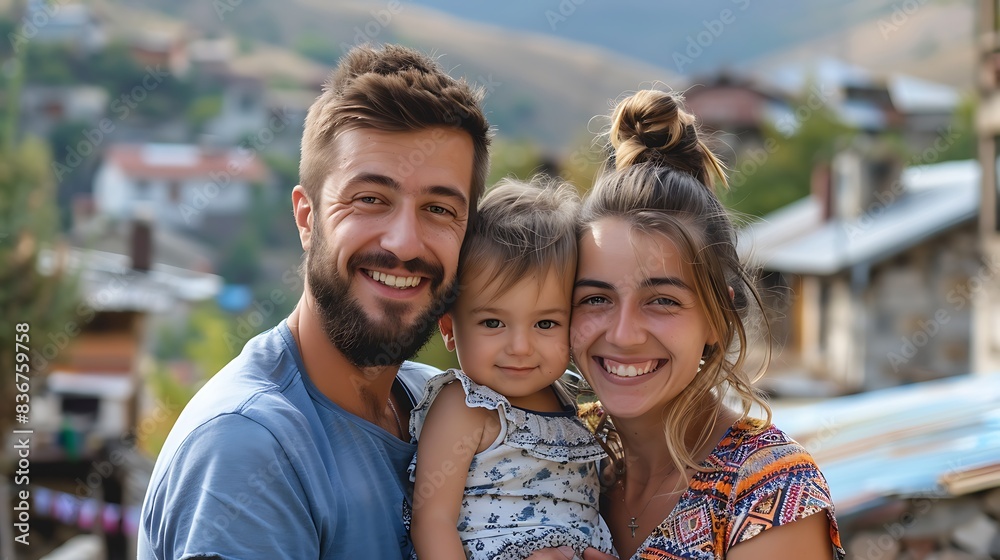Macedonian] family. North Macedonia. Families of the World. A happy ...