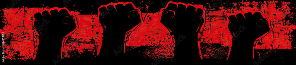 Revolutionary Symbols (Black): Signifies the symbols and iconography ...