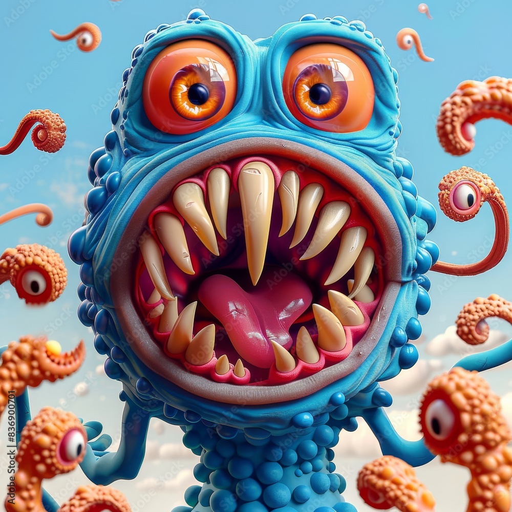 - Hilarious, surreal monster in stunning 4K resolution., Ultra HD image ...