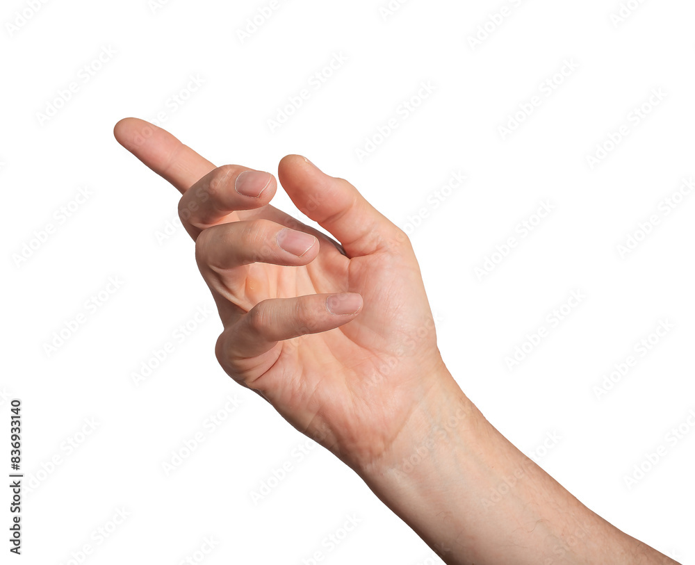 Fingers hand communicate gesture person. Showing symbol adult sign ...