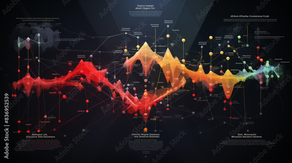 A dynamic infographic illustrating the interconnections of market ...
