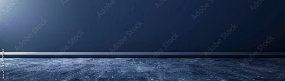 A solid bold navy blue background that provides a sophisticated and ...