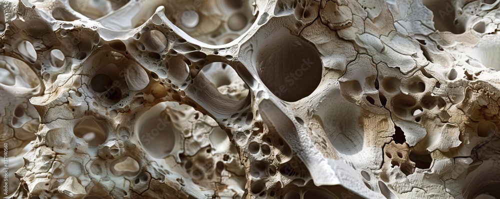 A visual metaphor demonstrating unbreakable joints, contrasting dense ...