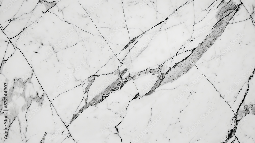 Classic marble texture with white surface and black veins, seamless. Stock Illustration | Adobe ...