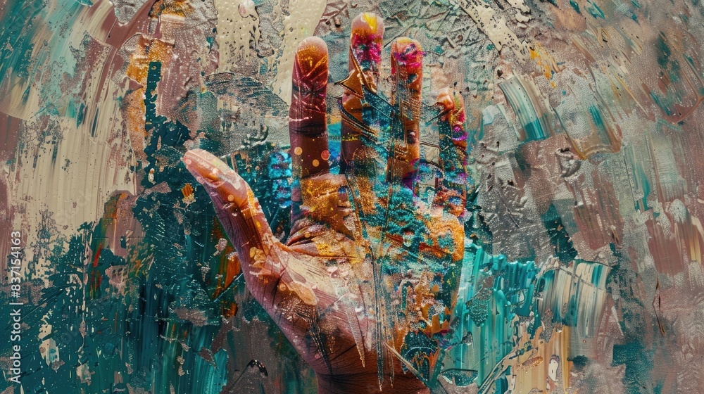 Artificial Intelligence generates image of human hand with many fingers ...