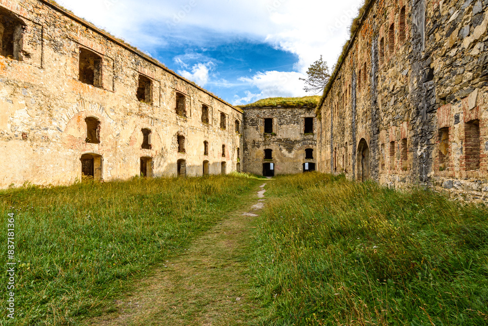 Col de Tende, Forte de Tende, French Alps Forte de Tende, Forte central ...