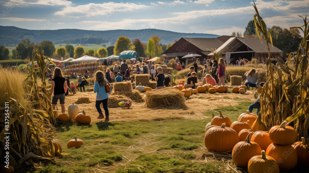 Local festivals that celebrate the harvest season with activities like ...