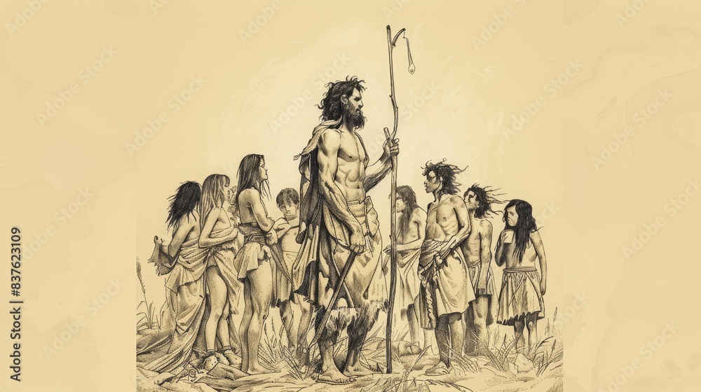 John the Baptist with Jesus, Baptism in Jordan, Dove and Holy Spirit ...