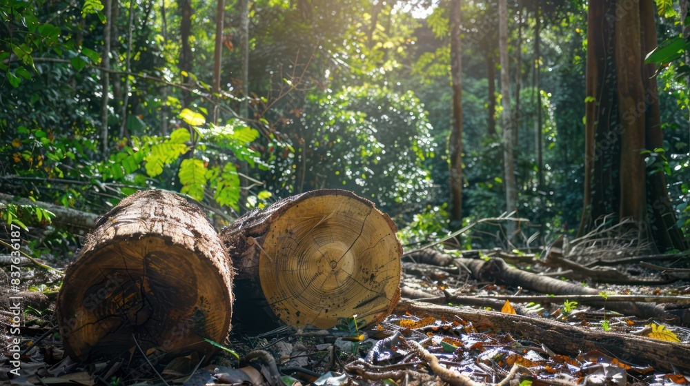 Illegal Logging: Document illegal logging activities in protected or ...