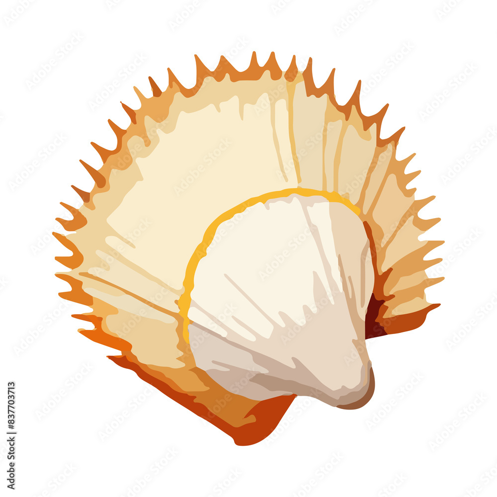 Watercolor Seashells clip art, Sea clipart, colorful Shells ...