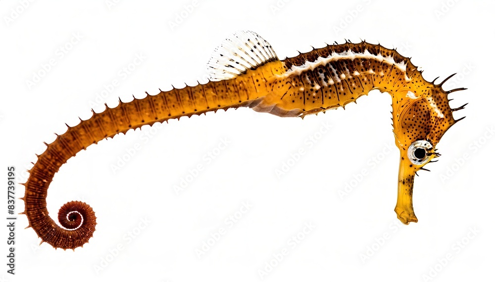 seahorse is any of 46 species of small marine bony fish in the genus ...