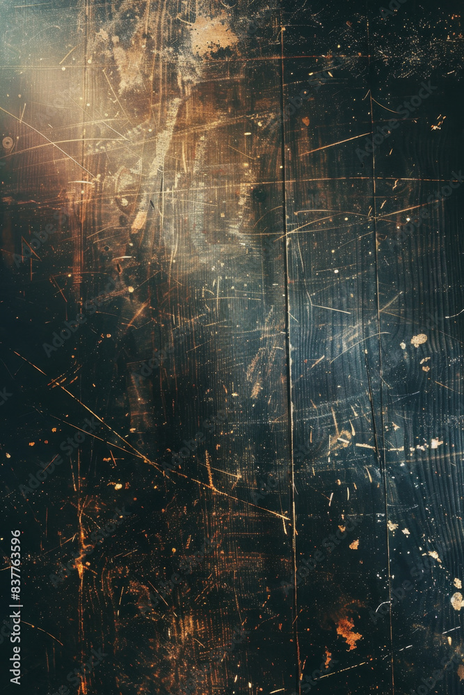 Retro effect background with light leaks, scratches, and dust overlay ...