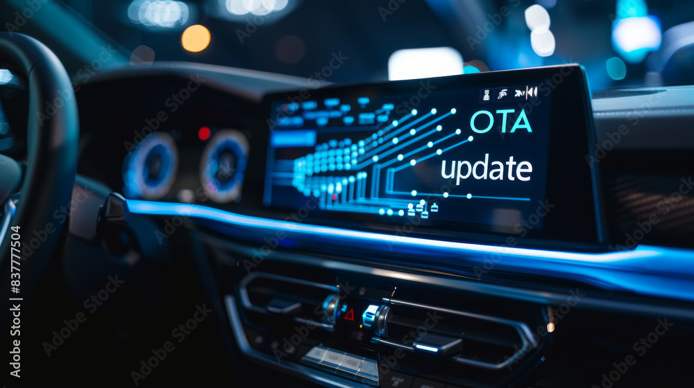 Over the air firmware update in automotive industry with a car cluster ...