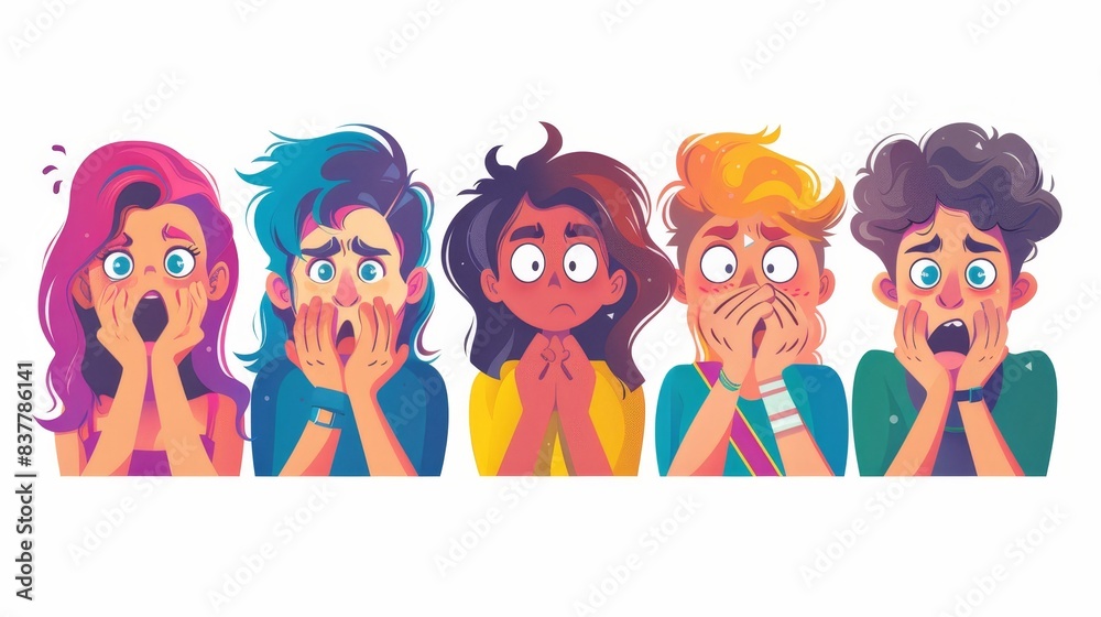 There are different kinds of fear, fright, and stress experienced by ...