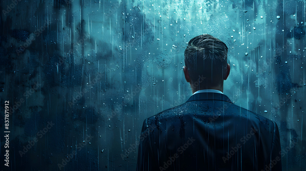 Professional Manager with Project Failure Report Concept Illustrating ...