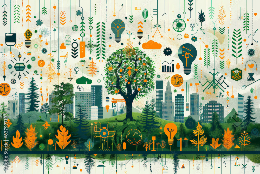 Artificial intelligence and sustainability in business with Design a ...