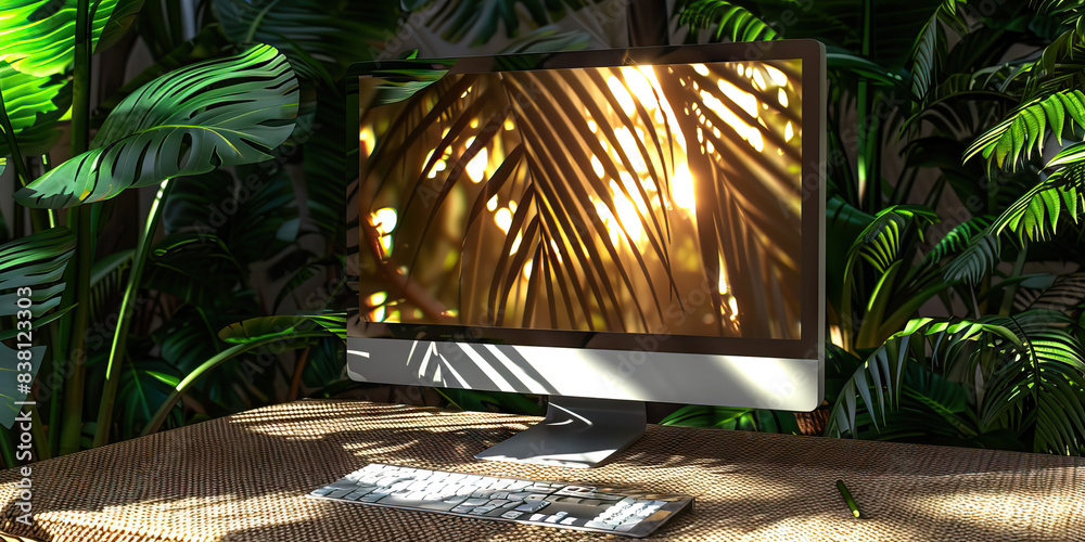 The Steamy Summer Breeze of Data. A computer monitor displaying a ...