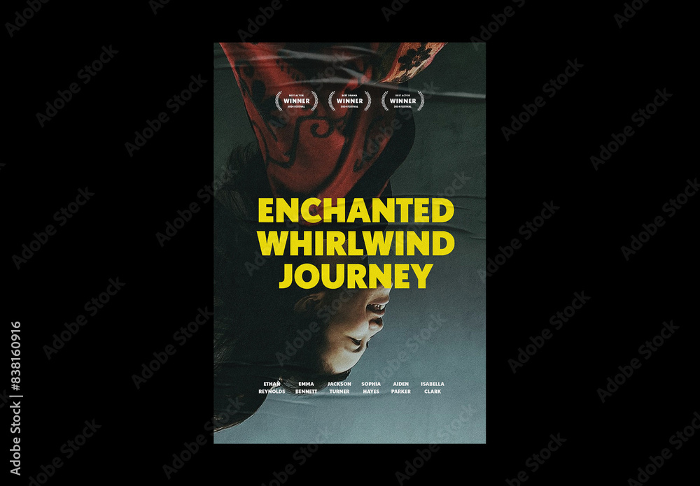 Drama Poster Template Layout Stock Template | Adobe Stock