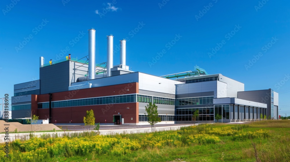 Development of an advanced waste management facility, featuring ...