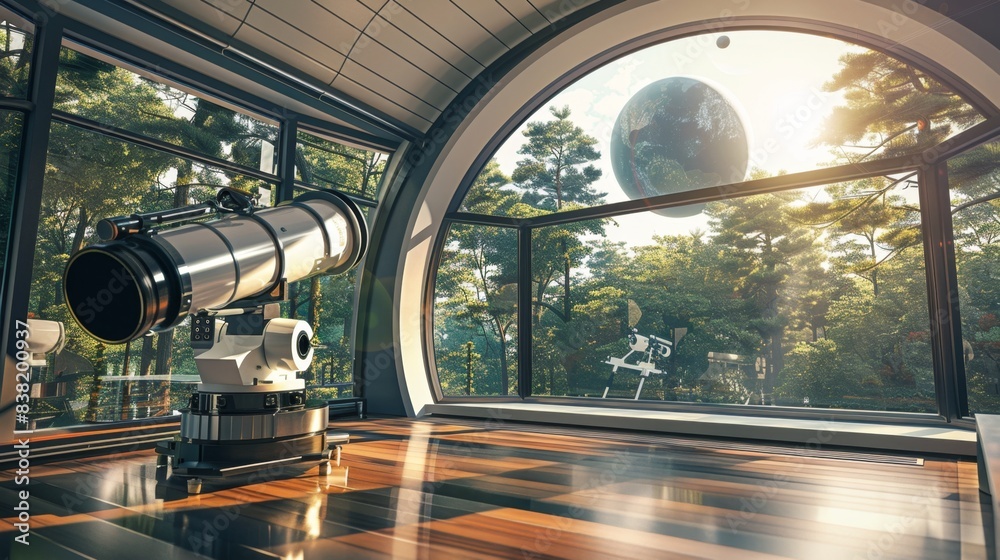 Luxury Home Observatory with State-of-the-Art Telescope for Stargazing ...