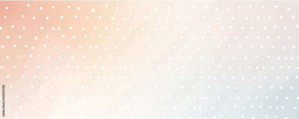 Repeated modern soft pastel color vector art pointed dots pattern ...