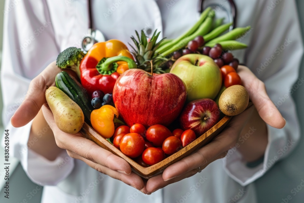 Nutrition expert is showcasing a lineup of cholesterol busting fruits ...