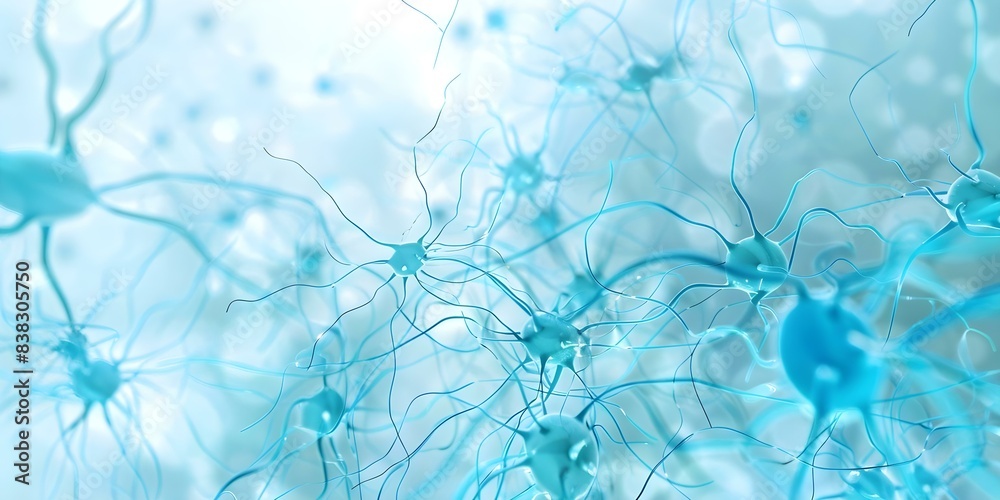 ภาพประกอบสต็อก 3D model depicting multiple sclerosis progression myelin ...