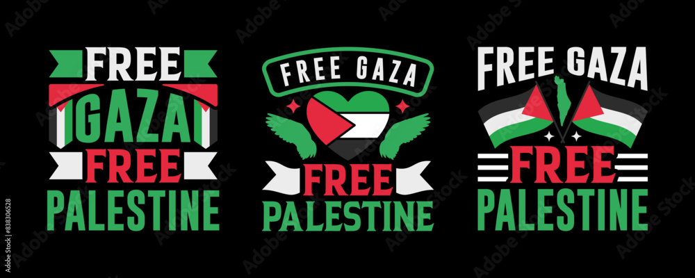 Free Gaza Free Palestine SVG Freedom For Palestine Tshirt Bundle ...