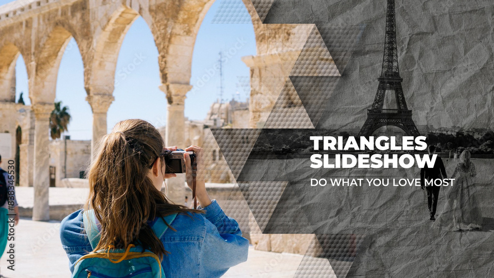 Triangles Dynamic Slideshow Stock Template | Adobe Stock