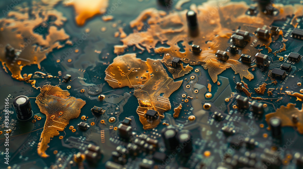 Tech conflict over semiconductor supply chain geopolitics highlighted ...