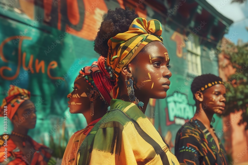 Freedom Day on Juneteenth. African origins. "June 19" . Honor the Black ...