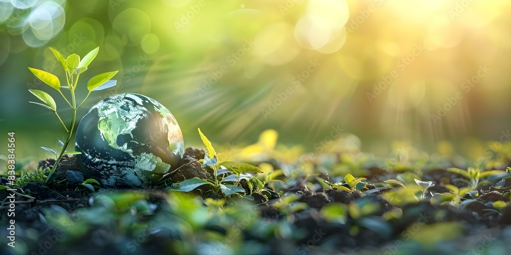 Earth suffering from global warming and climate change. Concept Climate ...