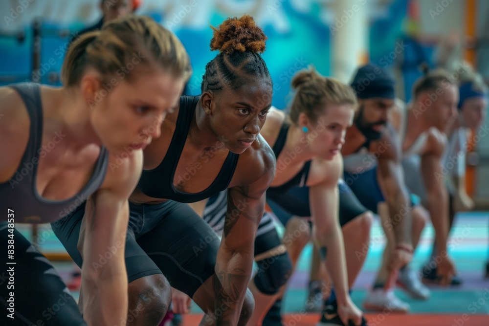 Gender Equality in Wrestling: Male and Female Athletes Training ...