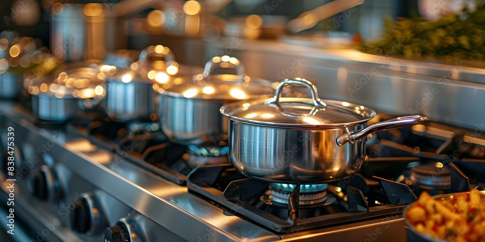 Modern Stainless Steel Kitchenware for Professional-Grade Restaurant ...