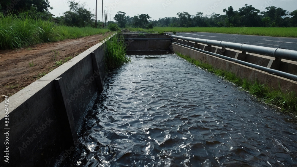 Water harvesting landscape to catch store and re-use storm water, rain ...