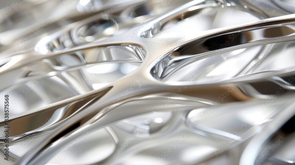 From a distance the polished aluminum frames may appear simple and ...