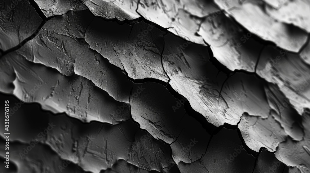 A matte carbon fiber texture has a striking resemblance to a cracked ...