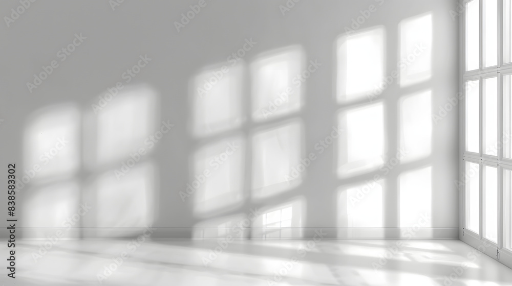 Window light shadow png on the wall overlay effect on transparent ...