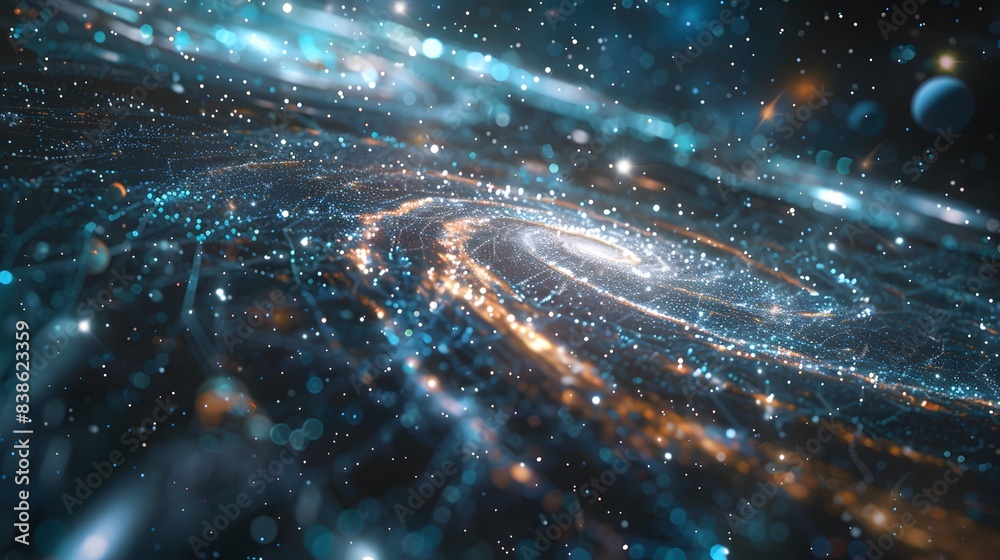 Deep space observatory capturing breathtaking cosmic events, from ...