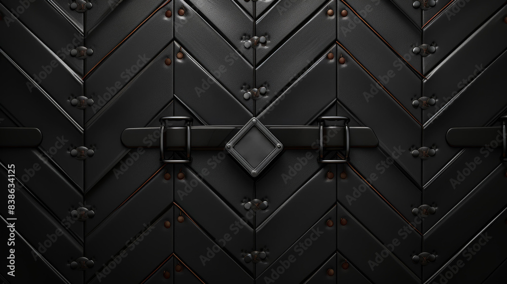 Explore the classic diamond plate texture in this flat illustration ...