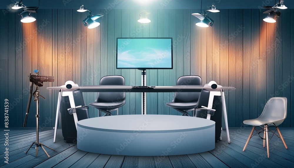 ภาพประกอบสต็อก interior of a modern building, communication network ...