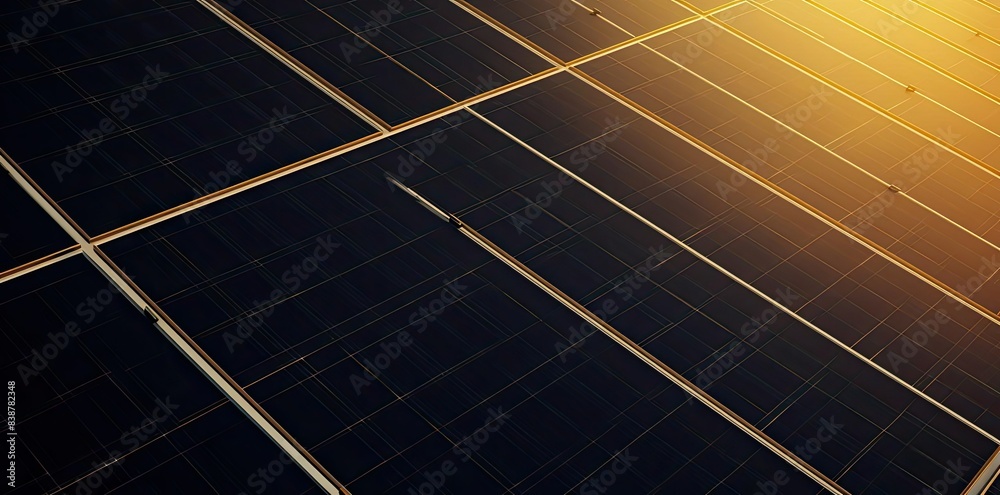 solar panel texture on a black background, with a red and green solar ...