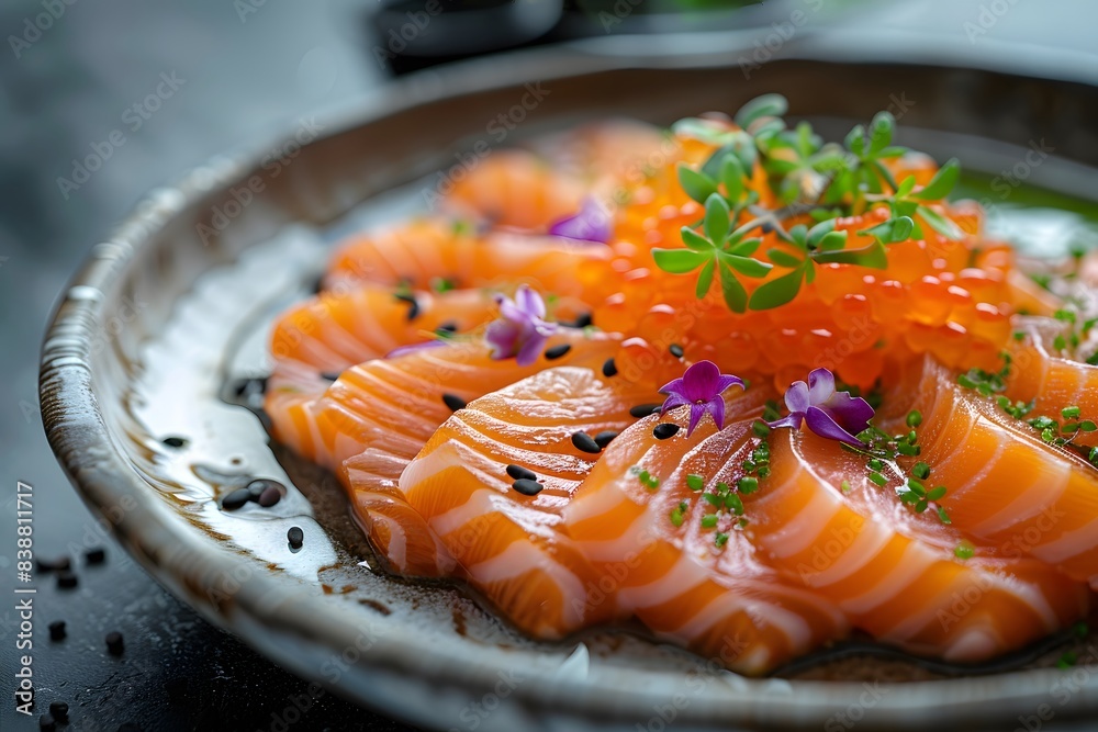 Sashimi is not just a delicious food. But it is also a work of art that ...