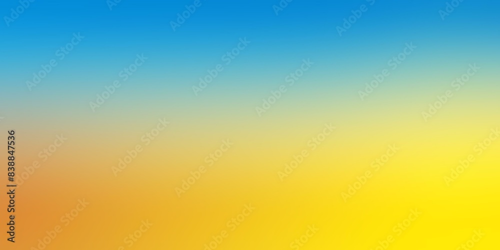 Yellow to blue gradient background with noise texture, bold, contrast ...