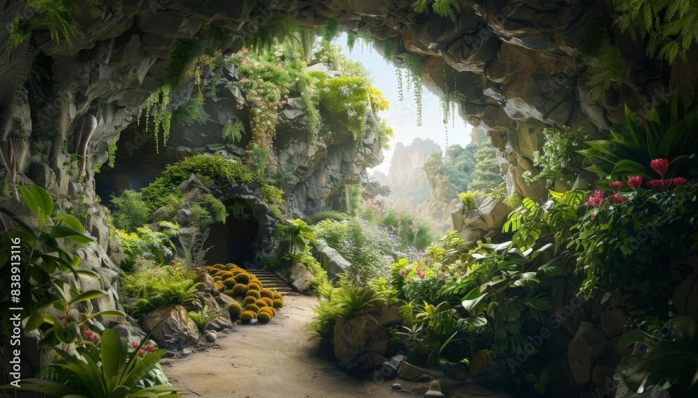 The endless cave, a fascinating marvel of nature, amazes with its ...