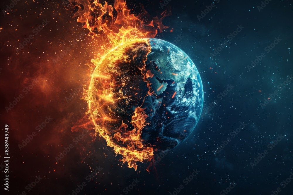 The split planet The disastrous effect of extreme heatwaves is ...