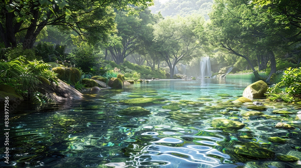 Ecological Environment Protection Promotion Natural Scenery Poster ...